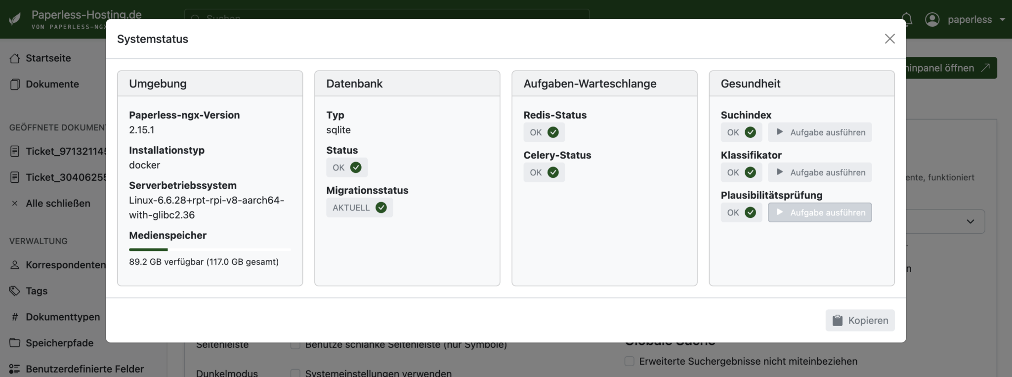 Paperless-ngx 2.15: Leistungsstarkes Update mit neuem Webserver – Paperless-Hosting.de